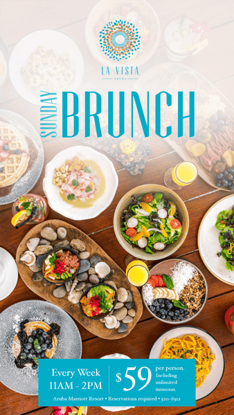 Aruba Marriott Resort now offers weekly sunday brunch at La Vista ...