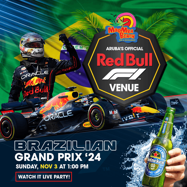 Catch the Formula 1 Brazilian Grand Prix Live at Aruba's Official Red ...