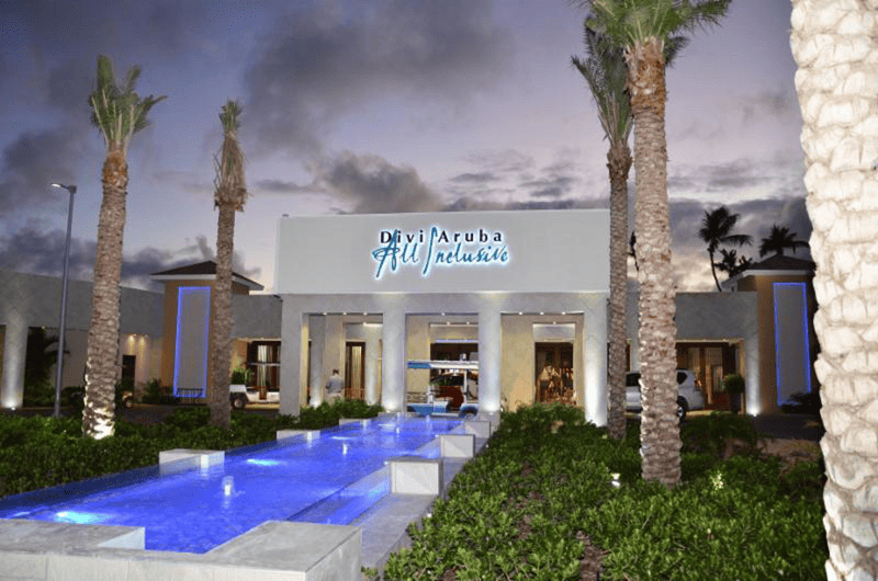 DIVI ARUBA ALL INCLUSIVE NEW POOL BUILDING & RESTAURANT