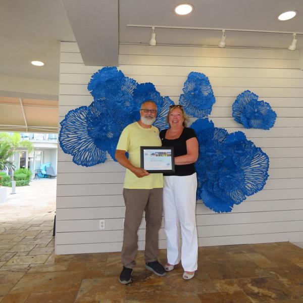Aruba Tourism Authority Honors Loyal Visitors Mr. Bruce & Mrs. Donna ...