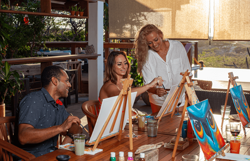 Local artist Erika Moran: in her own words. | Aruba.com