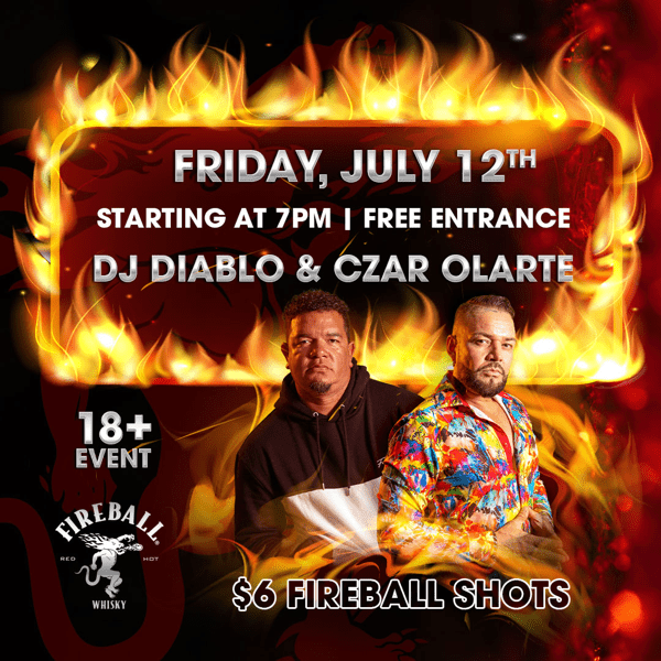 Beat the Heat with Fireball Friday Party at MooMba Beach Bar & Restaurant
