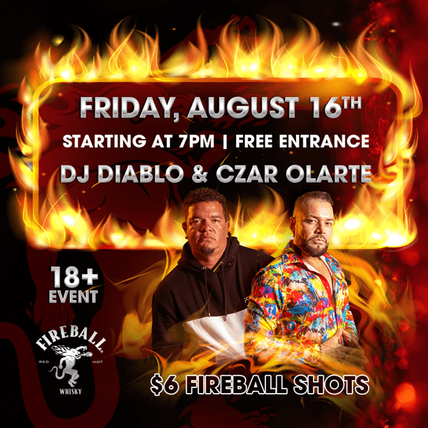 Fireball Friday Heats Up MooMba Beach Bar & Restaurant