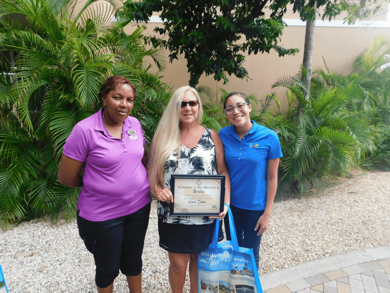 Laura Todaro and the Stanizzo Family Honored at the Divi Village Golf ...