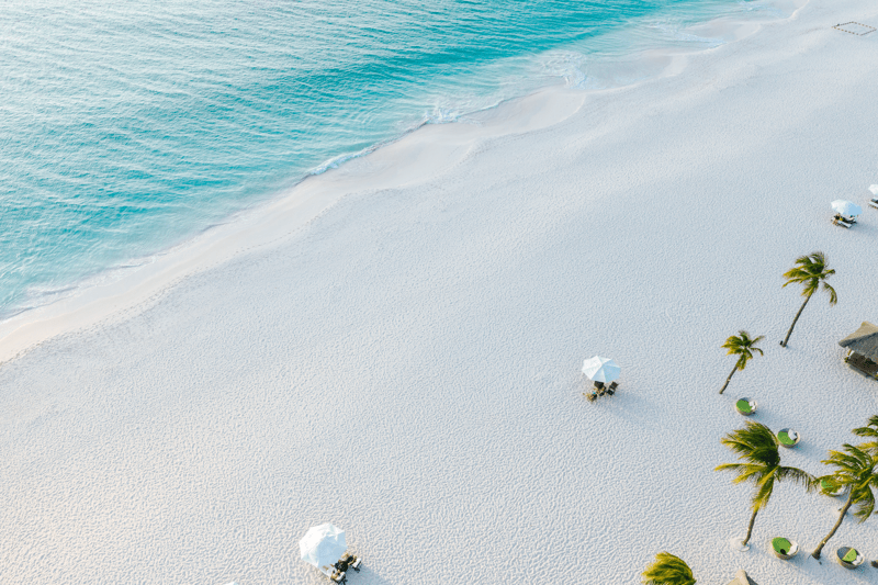 Aruba heeft het beste strand in het Caribisch gebied