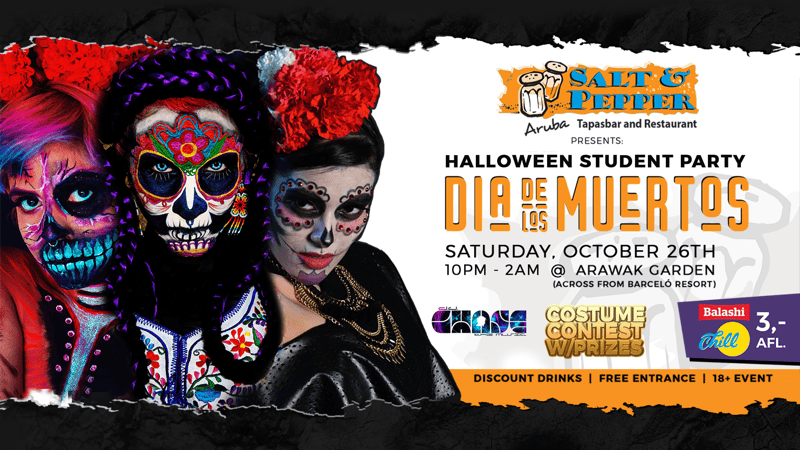 A Horrific Halloween Party at Salt & Pepper: Dia de los Muertos ...