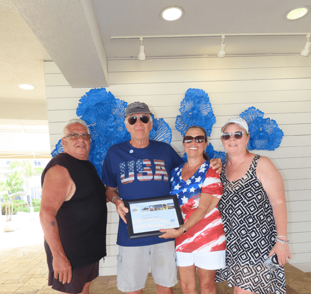 Aruba Tourism Authority Honors Loyal Visitors Mr. John & Mrs. Lisa ...