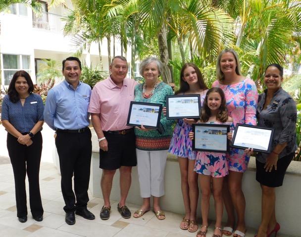 Robert and Marry Allen Dickey together with the Teevan's family were ...