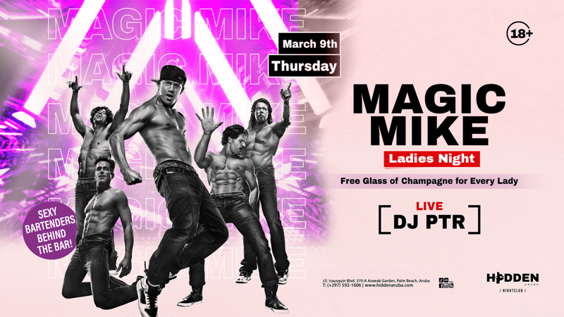 Get Ready to Experience the Magic Mike Experience at HIDDEN Nightclub ...