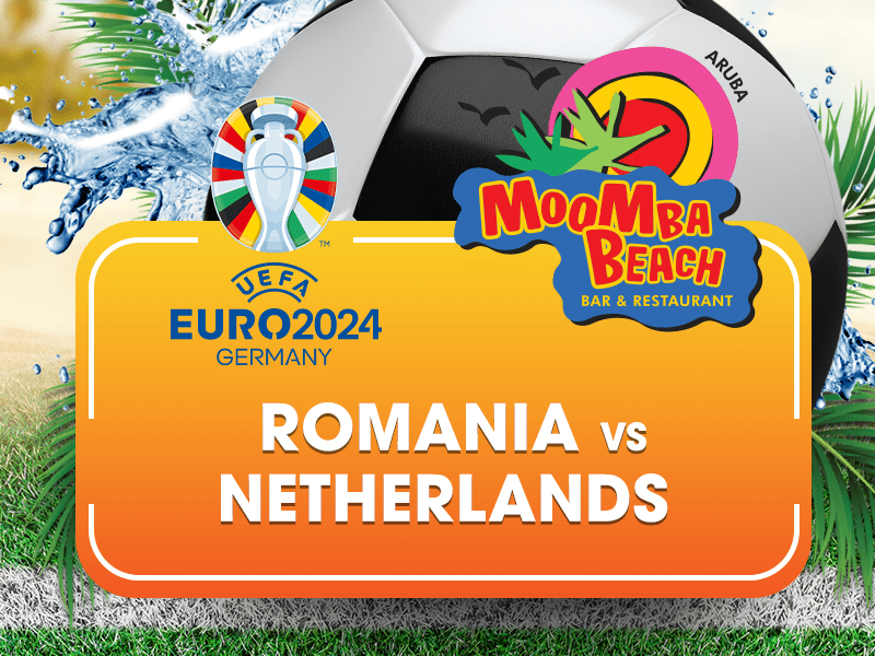 Euros Live Watch Party on the Beach: Romania vs Netherlands at MooMba ...