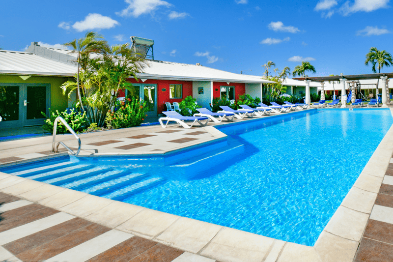 Complejo Turístico Azul Y Verde En Aruba