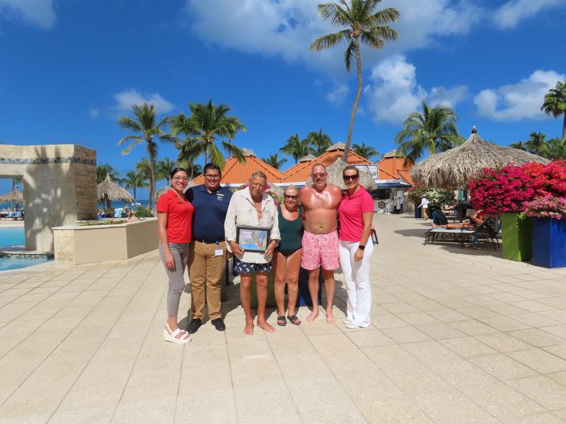 Aruba Tourism Authority Honors Loyal Visitors at Playa Linda Hotel
